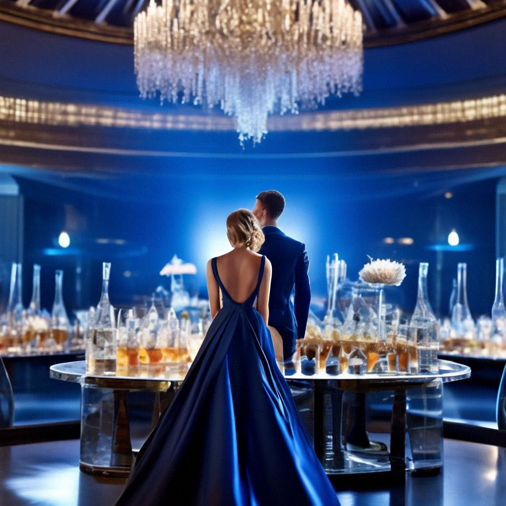 "A theater buffet, a beautiful …" — created in Shedevrum