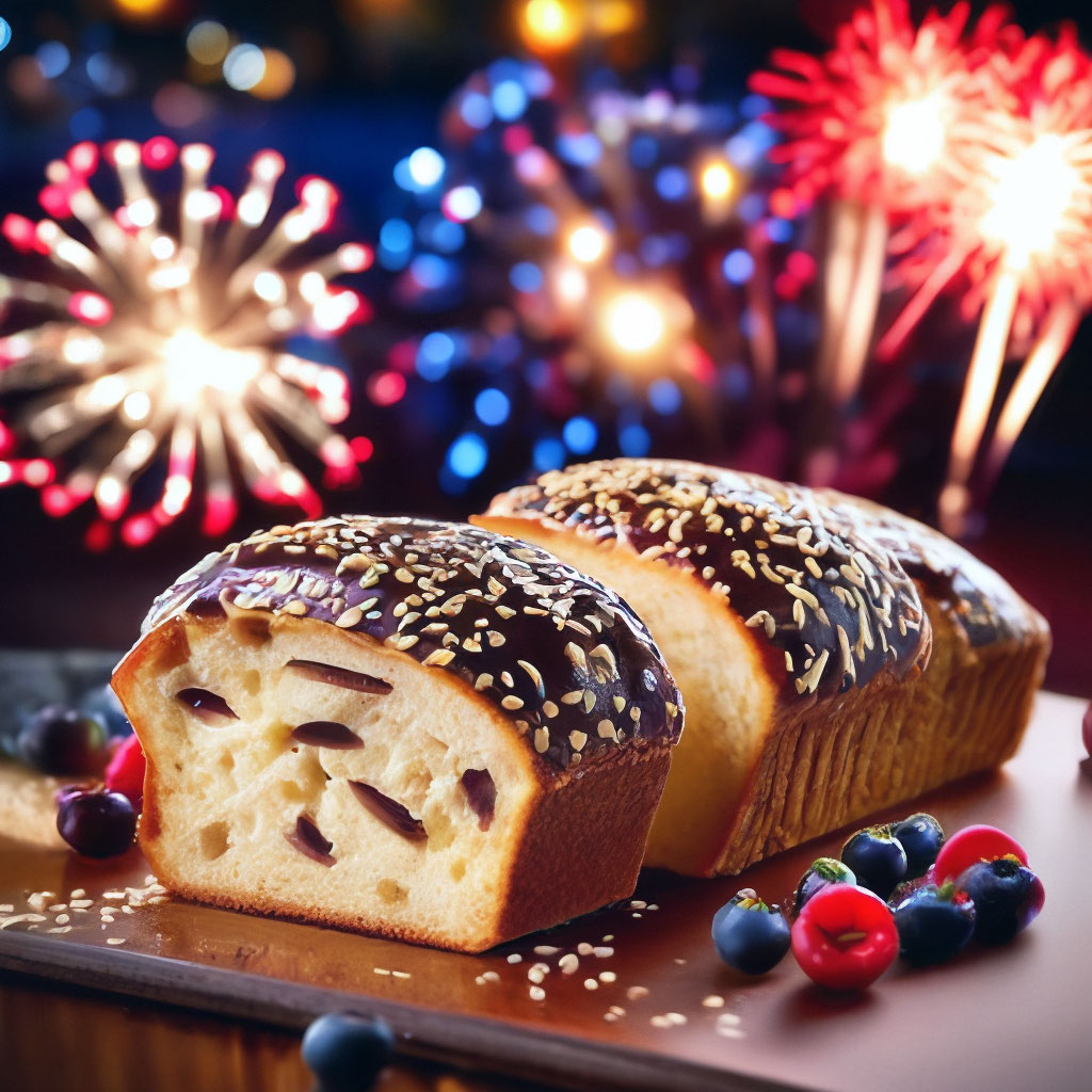 "Very tasty and exquisite bread from …" — image created in Shedevrum