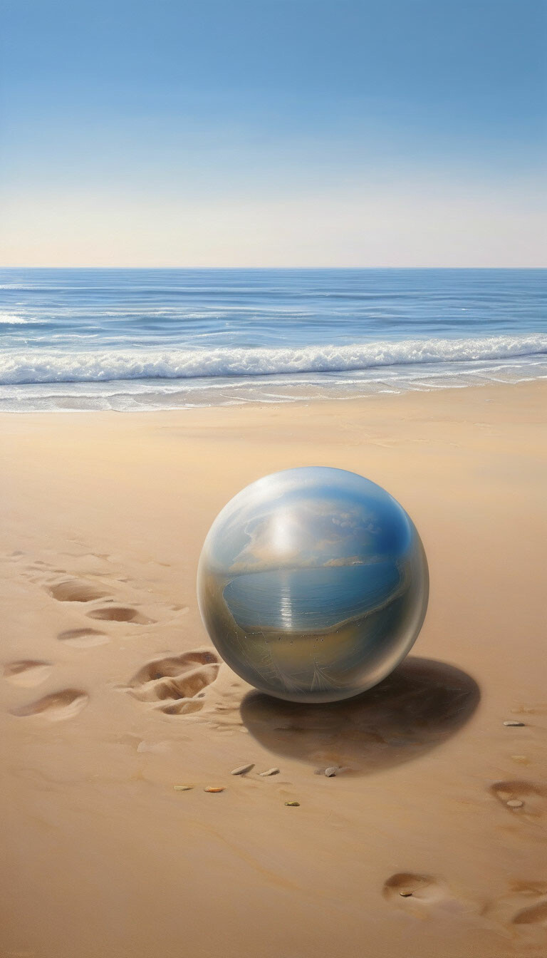 "Beautiful professional photo photorealistic surrealism morning. sea ...