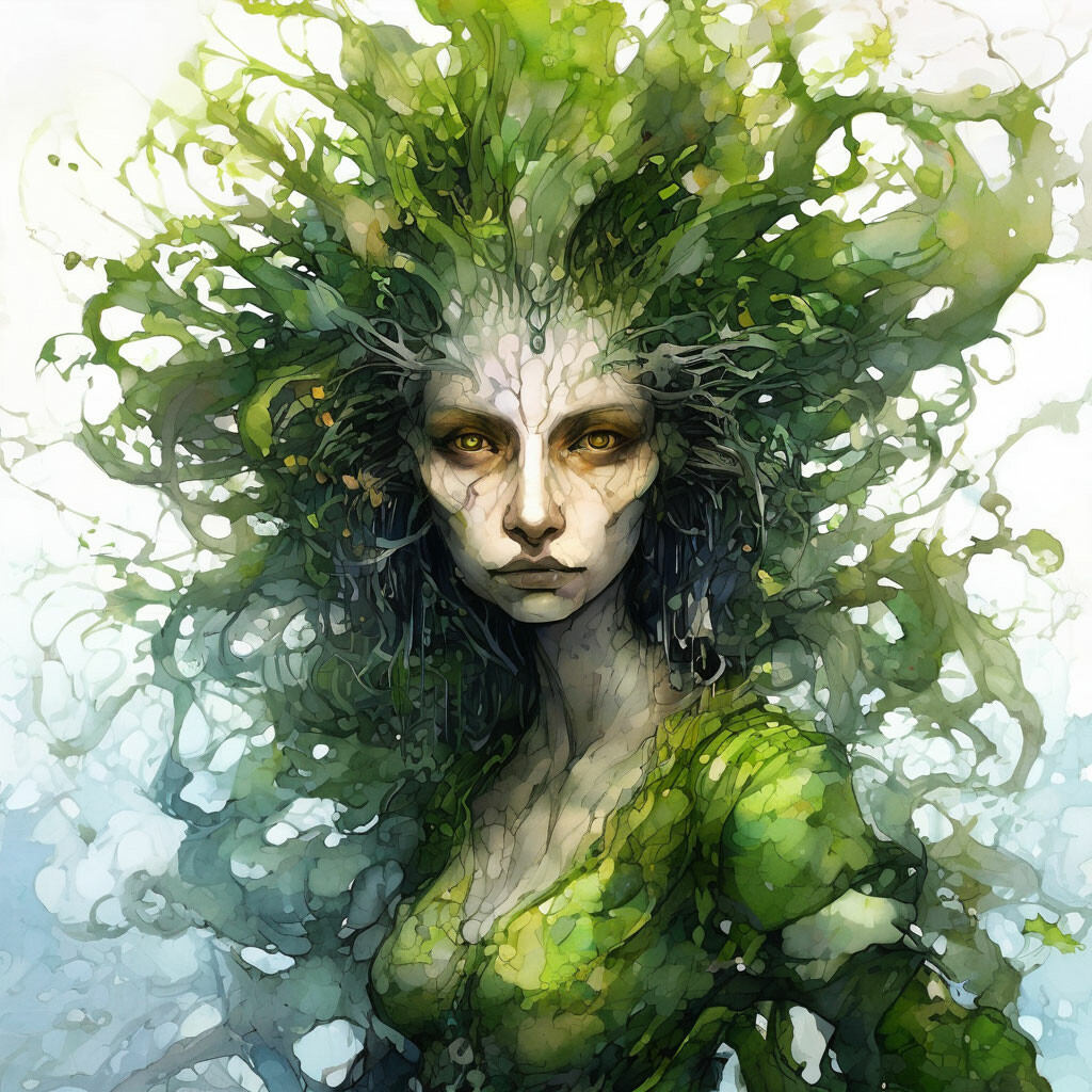 "Kikimora , 999k , comixart , pixel , colored ink , multi-layered ...