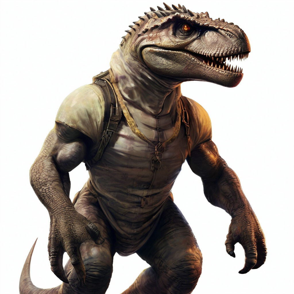 "A beautiful anthropomorphic humanoid …" — image created in Shedevrum