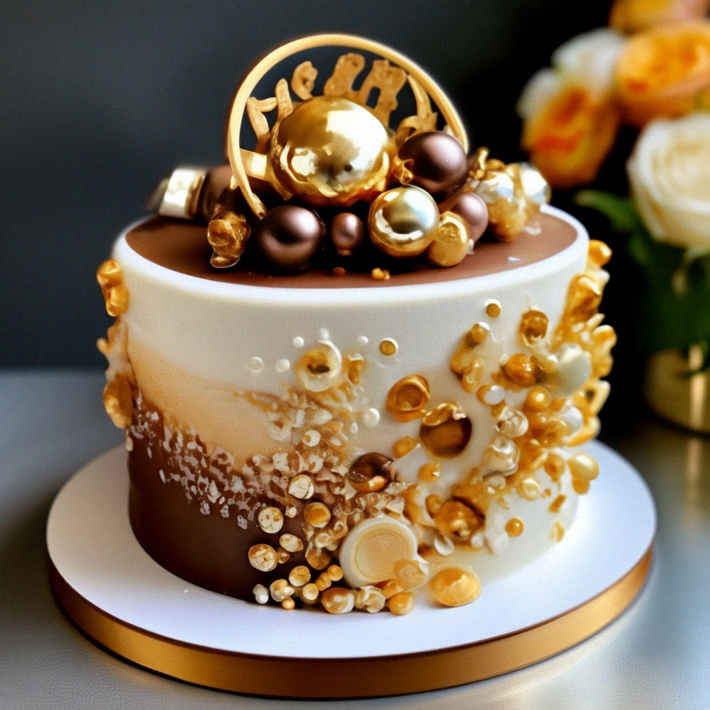 "Colorful mousse macro cake,dark botany amber matte balls,chocolate ...