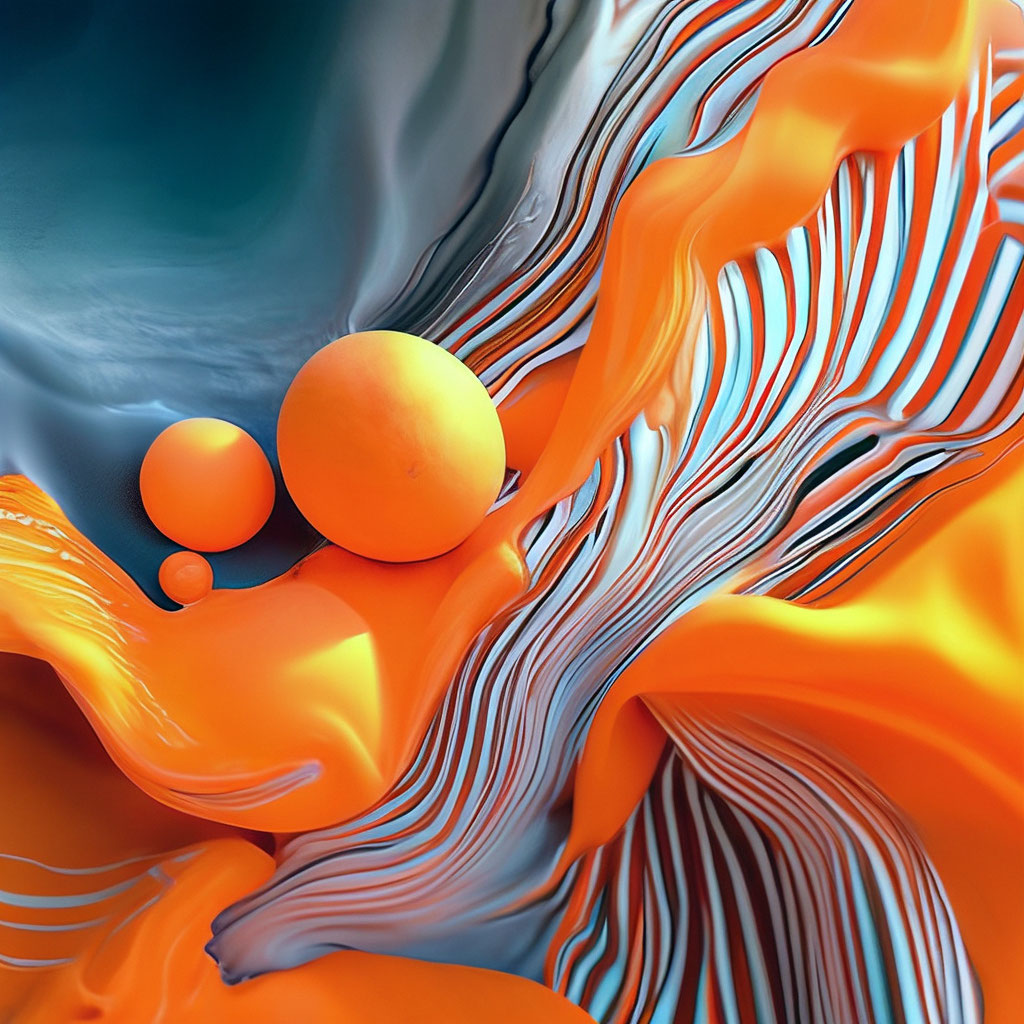 "Watercolor, drawing, textured neon strokes, surrealism, Orange sky ...