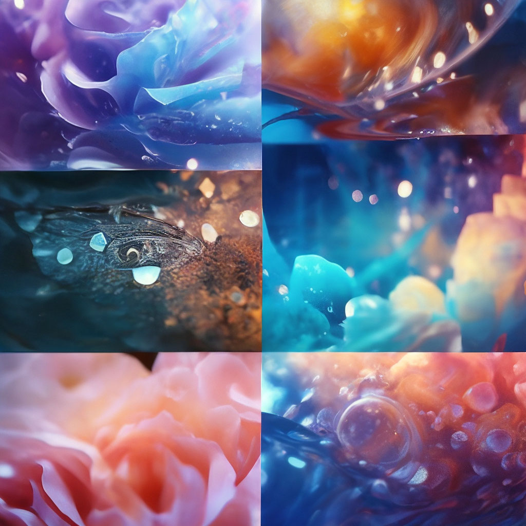 "Multilayering, unifying layers. dreaminess, uniqueness, multi-faceted ...