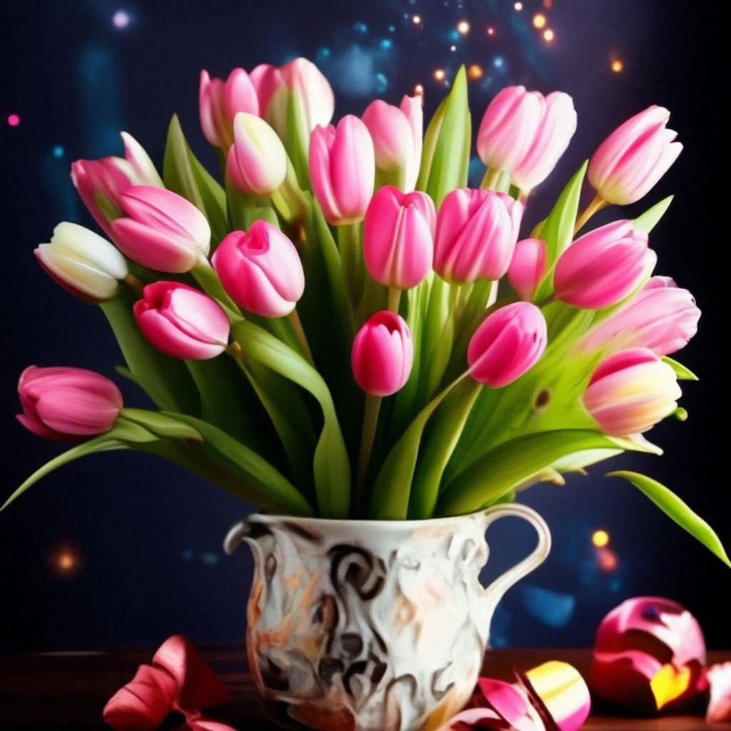 "Happy 8th of March! Congratulations and gifts. There is a lot of ...