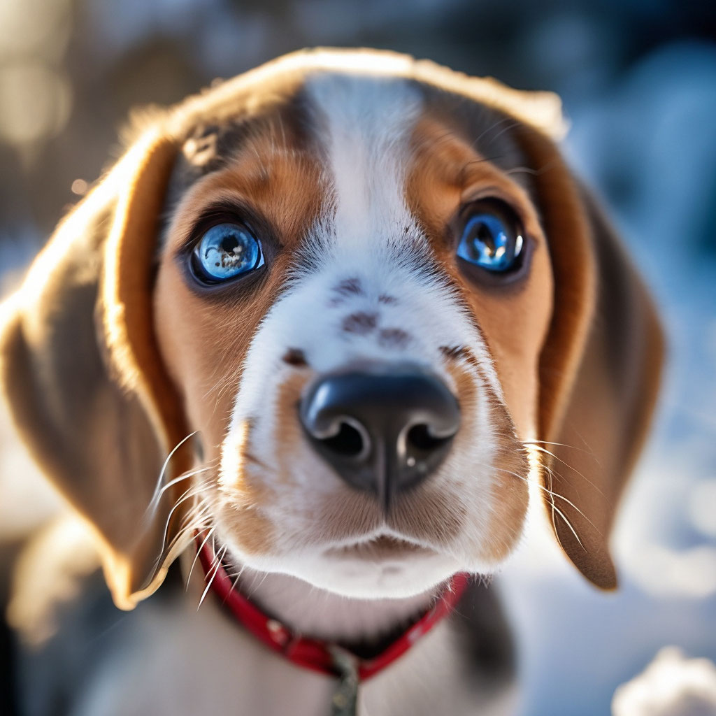 "By Emilia Addams A beagle puppy.🐶 professional photo, 15mm, f2.8, 1 ...