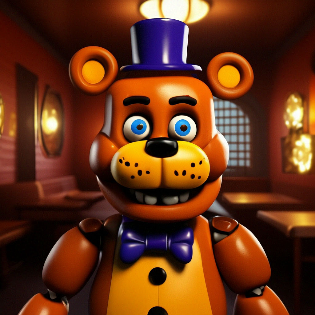 "Oh, halero! Cheeto Fredi Fazber?ol ololoololl" — image created in ...