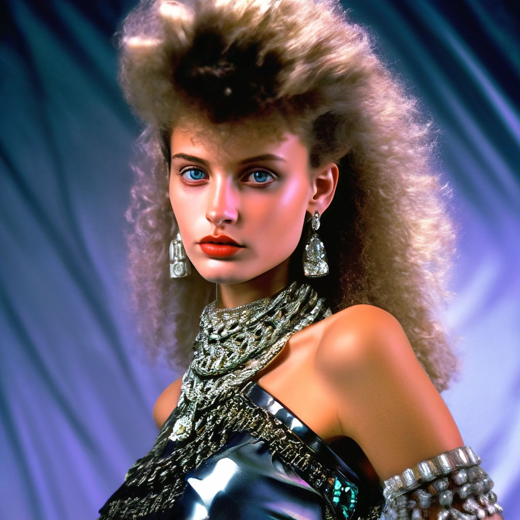 "Fashionable ladies of the 80s Super stylish woman model of the 80s ...