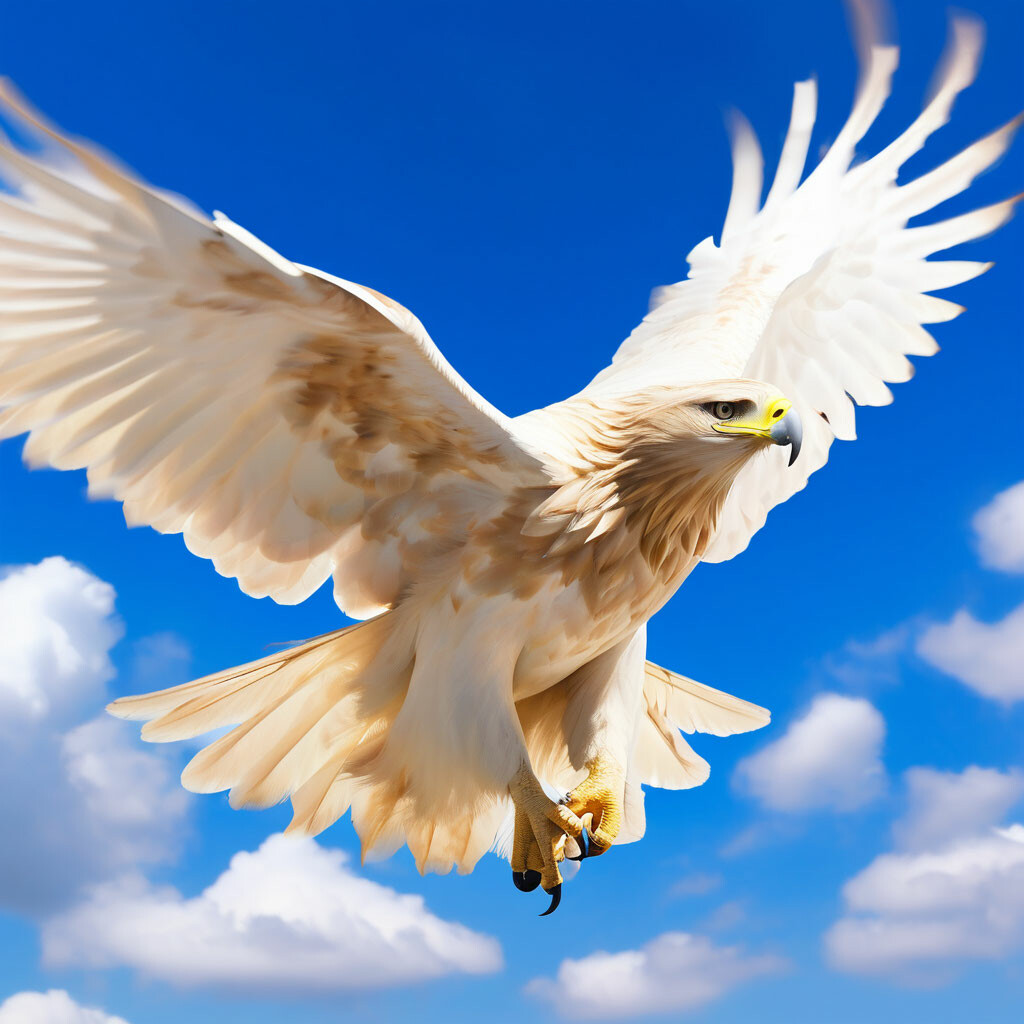 Albino Golden Eagle