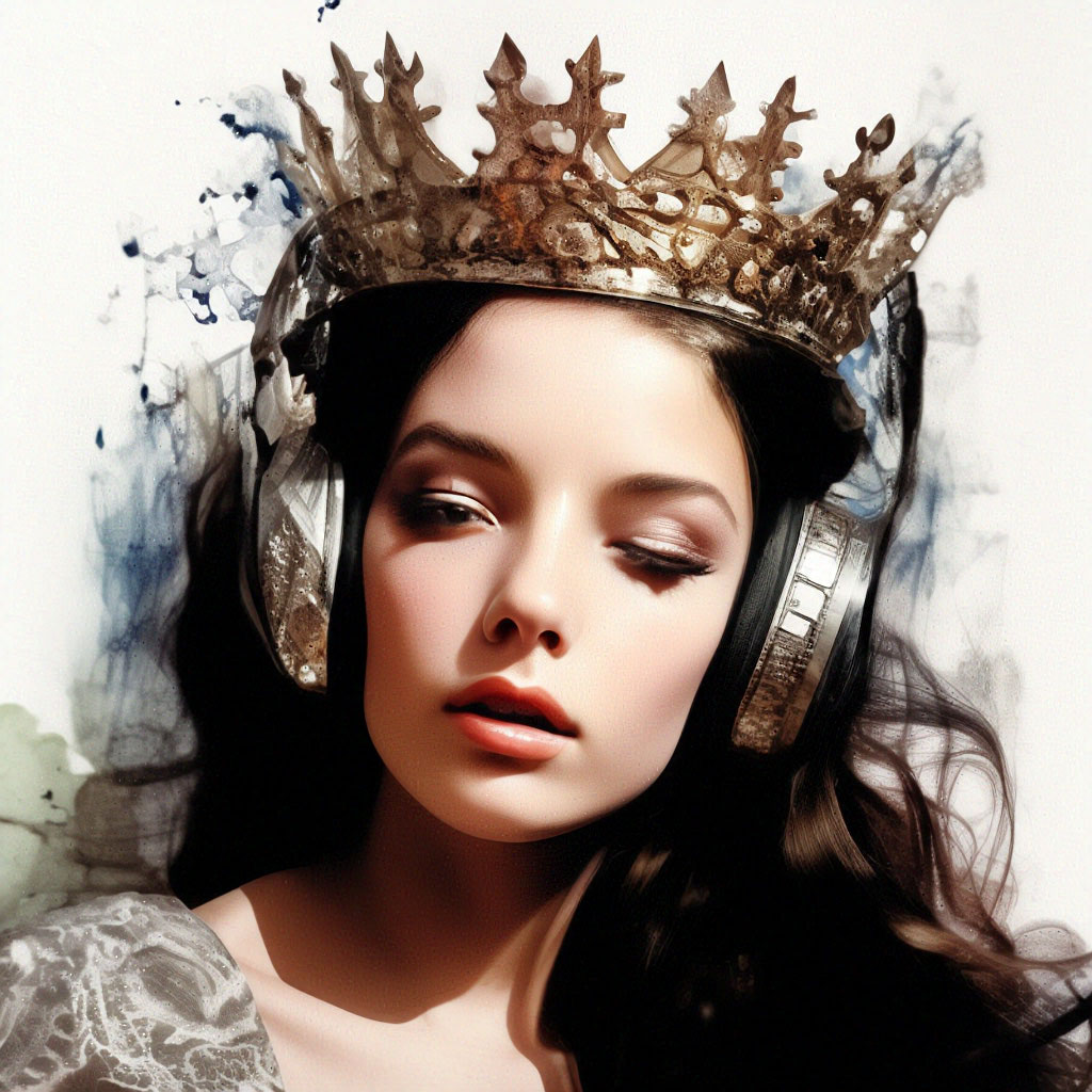 "CD cover, inscription t.h.e. Q.u.e.e.n,U.n.r.e.l.e.a.s.e.d ...