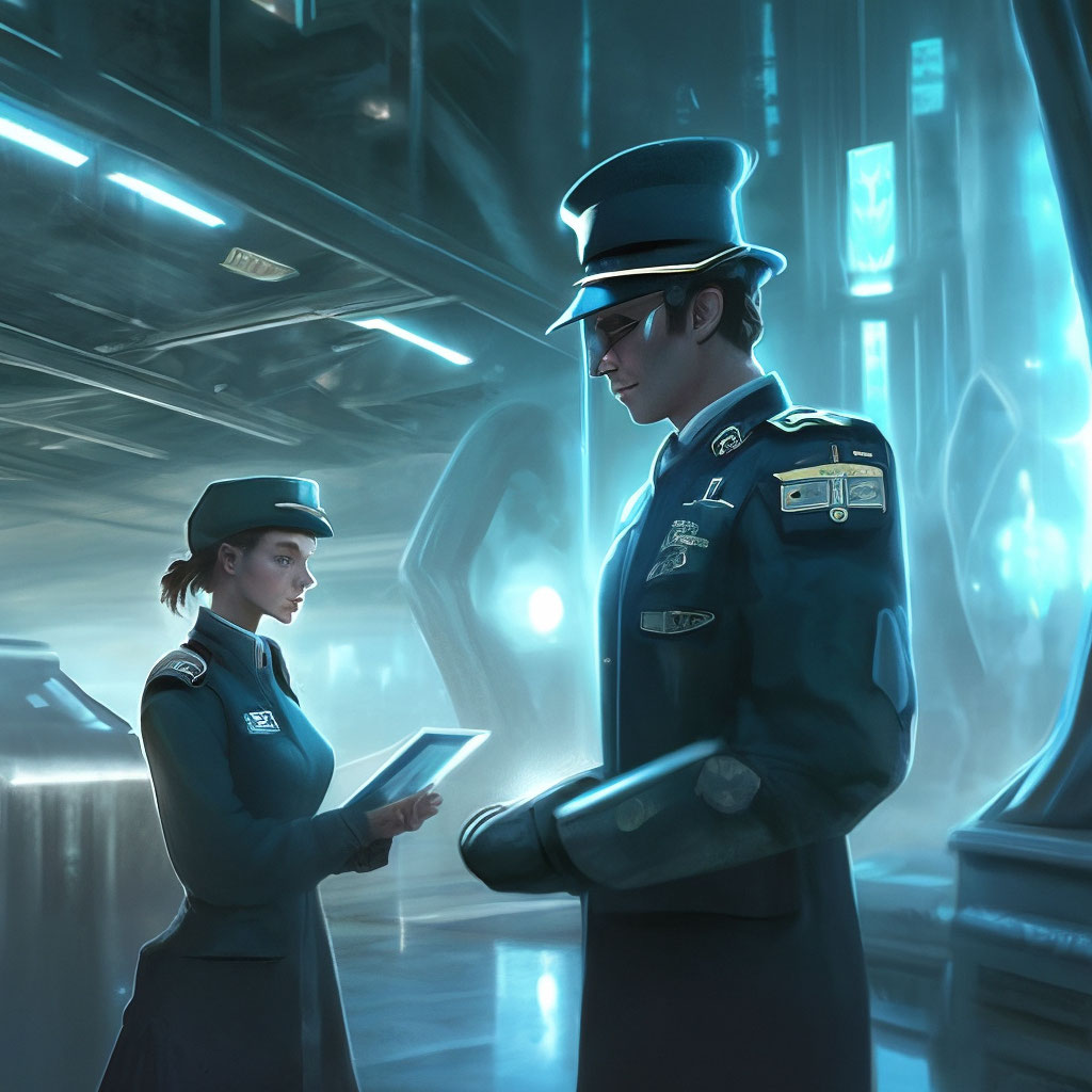 "Verification of the customs officer's declaration in the future, using ...