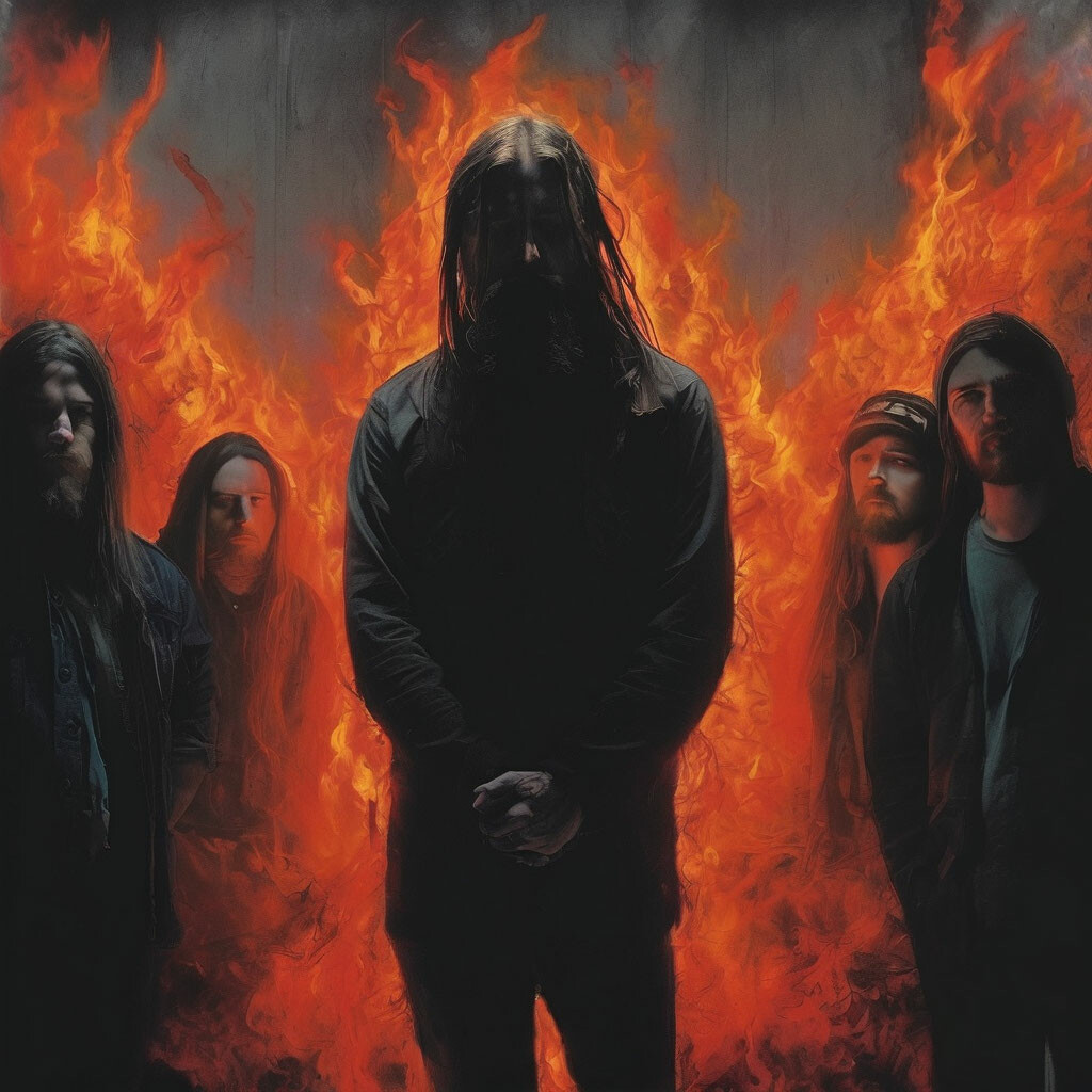 "The album of the band In flames Reroute to remains" — image created in ...