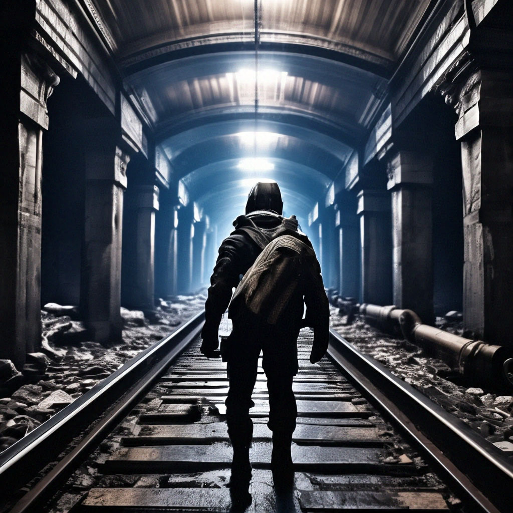 "The movie Metro 2033." — image created in Shedevrum