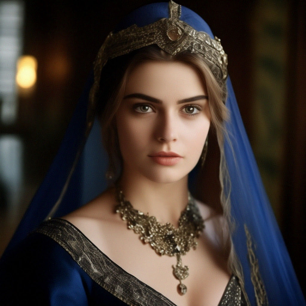 "The Ottoman Sultana, Pelin Karakhan in the role of Mihrimah Sultan, in ...