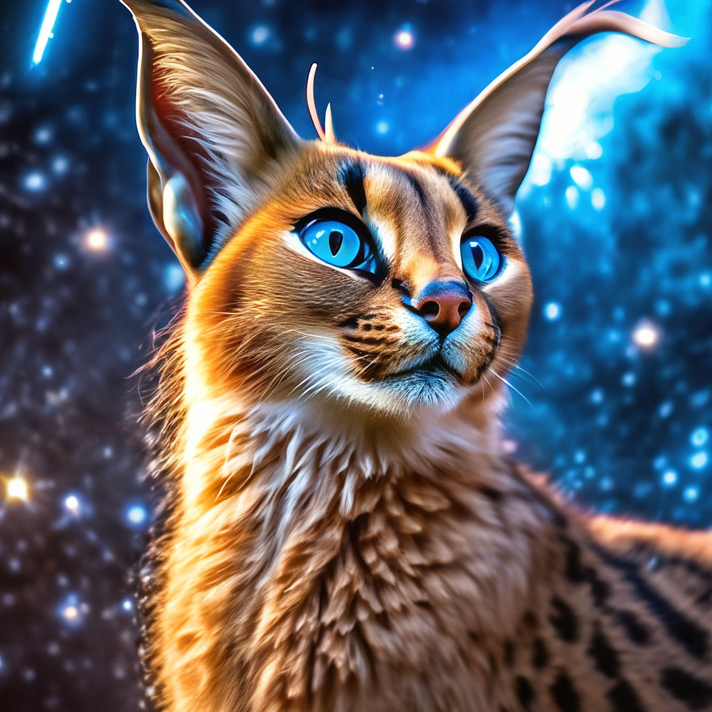 "To the competition from J.T.E 🐈 Caracal Slap, karakal, a KARAKAL with ...