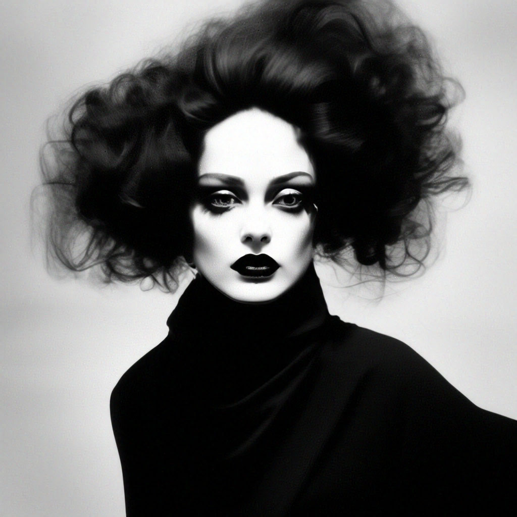 "The Avant-garde woman" — image created in Shedevrum