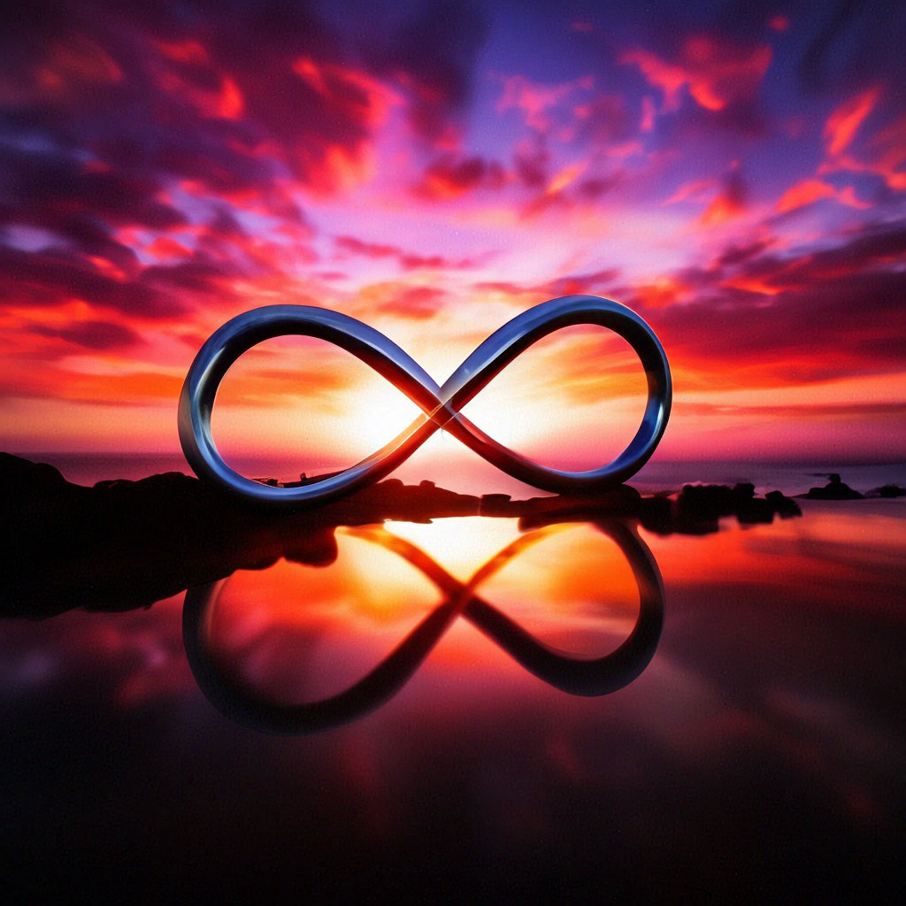 "Infinity ♾️" — image created in Shedevrum