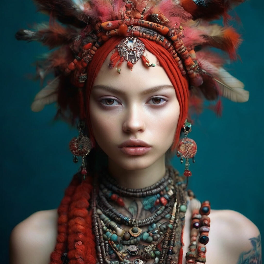 ""Exotic personality": a girl with an unusual appearance or accessories ...