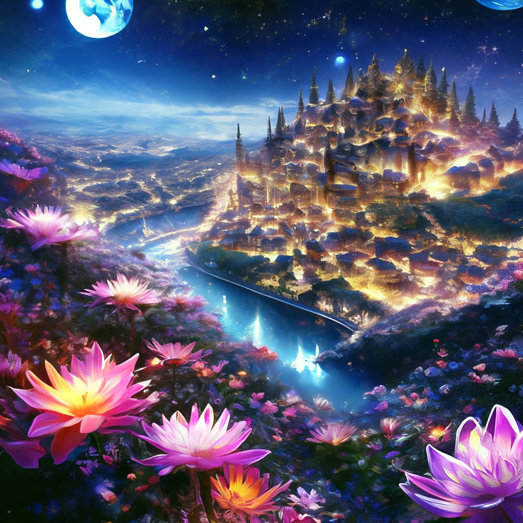 "Beautiful flower city,very many different beautiful,epic,fabulous ...