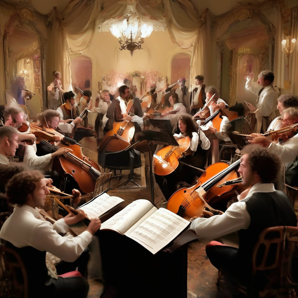 "Curly-haired musicians were invited to perform a Bravado mazurka ...
