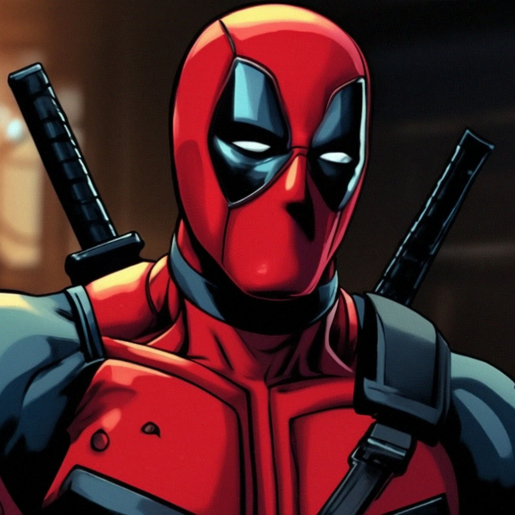 "Deadpool, 1990, animation, anime, close-up, fantasy, Japanese ...