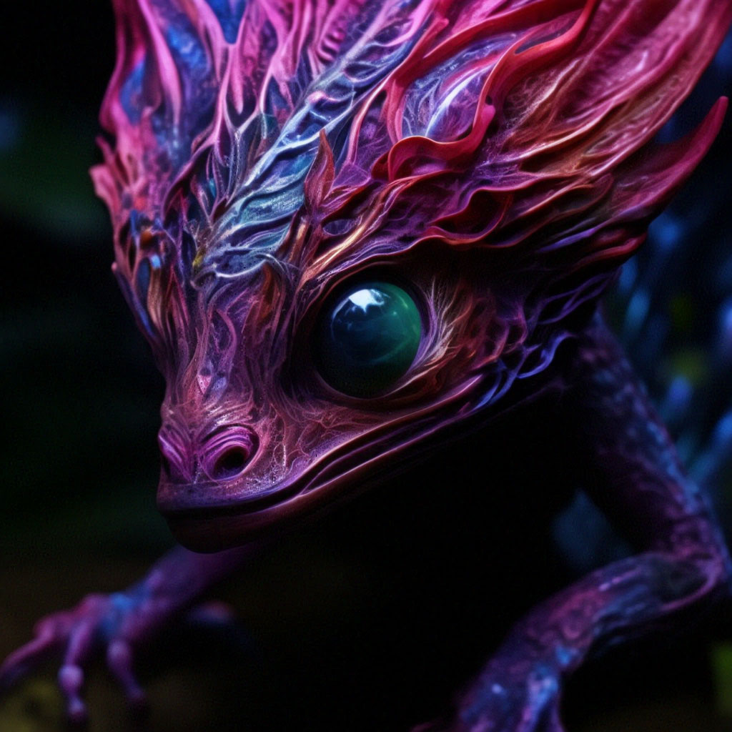 "💕💕💕 dark botanical. Filigree, detailed, beautiful alien creature, full ...