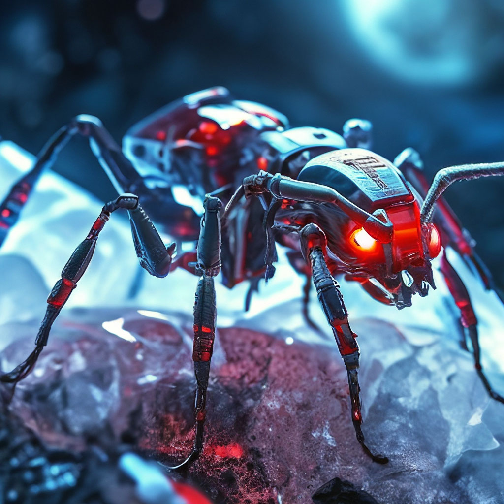 ""the world of the future" Cyborg ant terraformer bites into the ice on ...