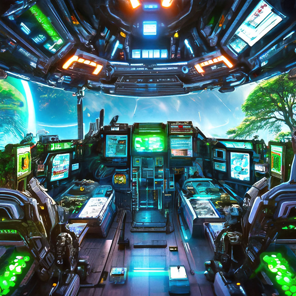 "⭐@stallfish⭐ _________________ Battletech+Mechwarrior cockpit view ...