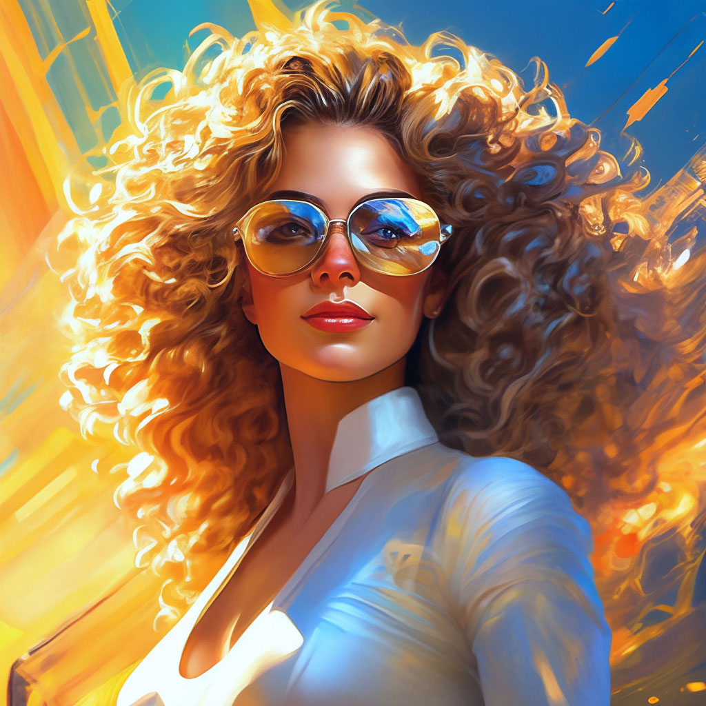 "A white gradient of colors, digital artwork,summer scorching sun ...