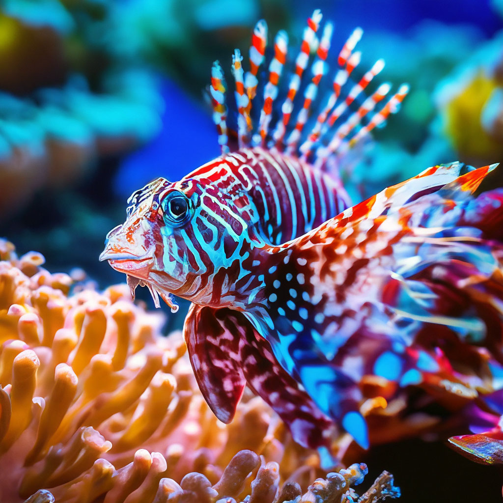 "Macro photography of the underwater world,beautiful multicolored ...