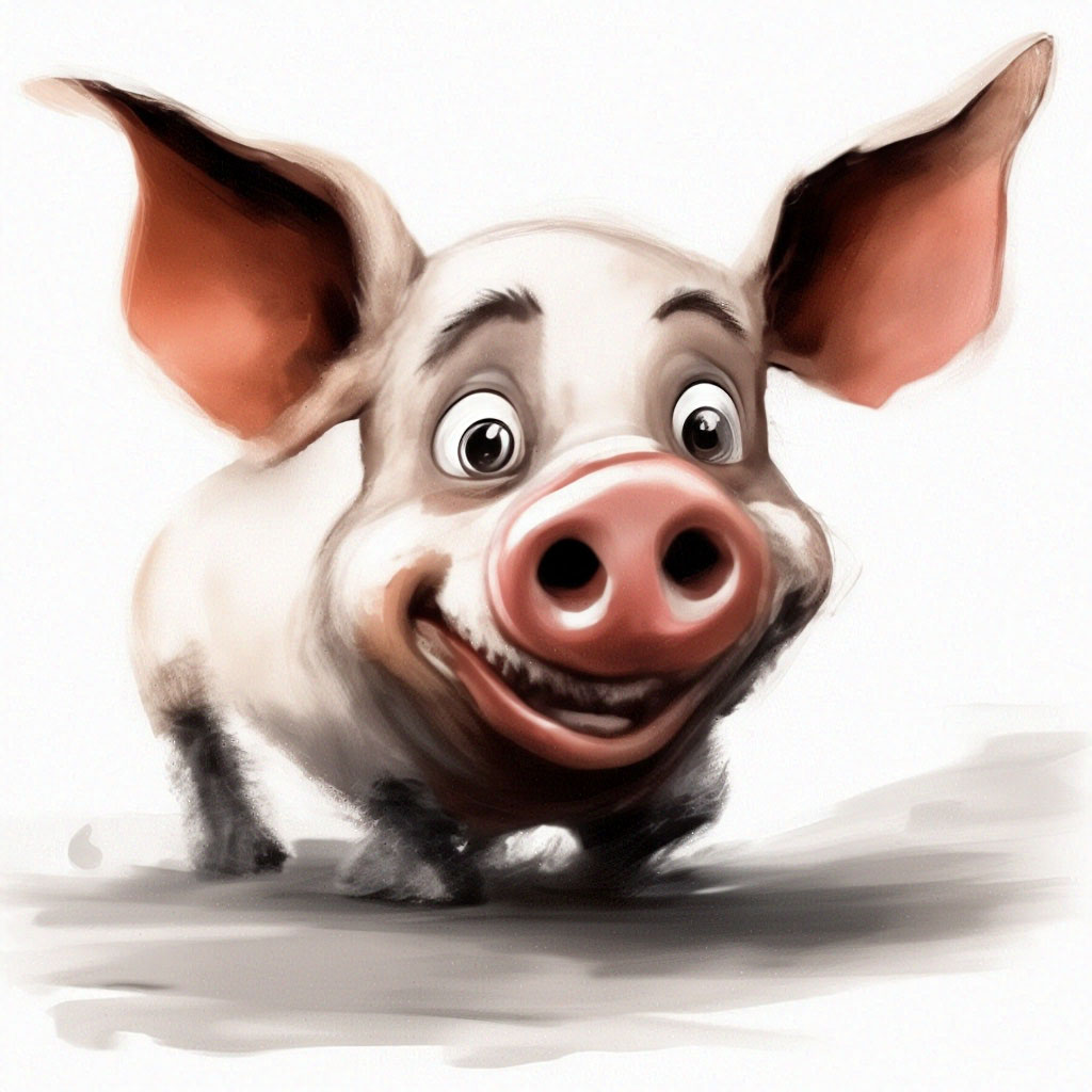 "Thanks to the author Sketching with gray soot, humor,caricature ...