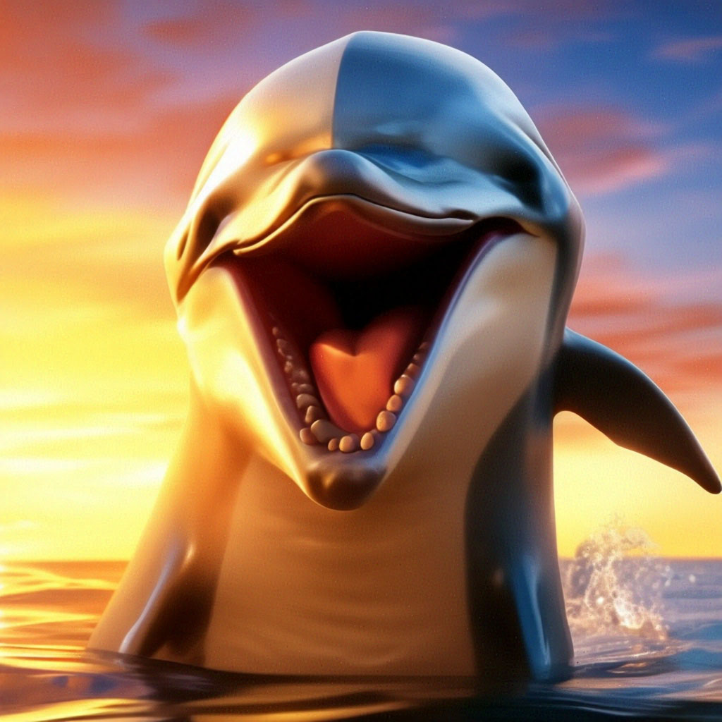"Shining.coast.fabulous.atmosphere.ocean.dolphins.2e.micro.furry ...