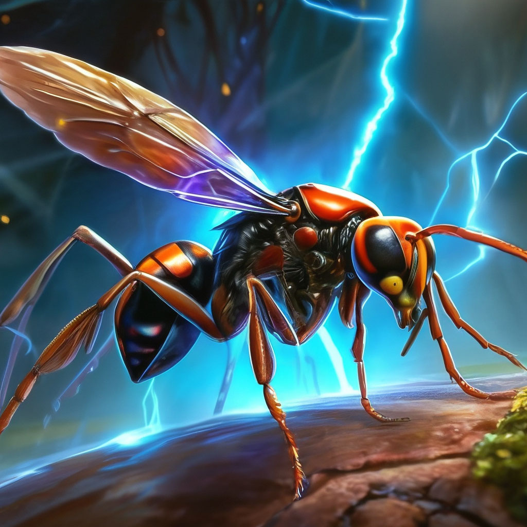 "The Electromagnetic Wasp is an insect with powerful electromagnetic ...