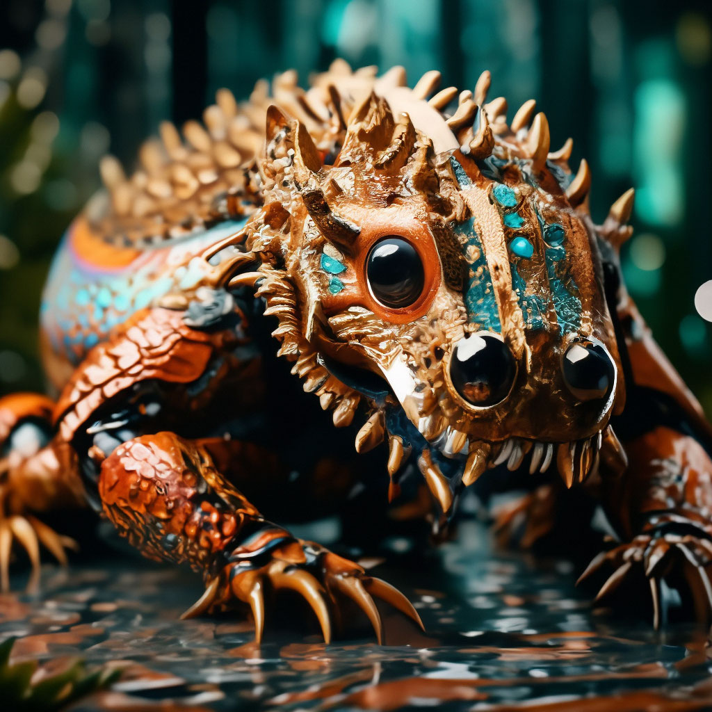 "Belch" — image created in Shedevrum