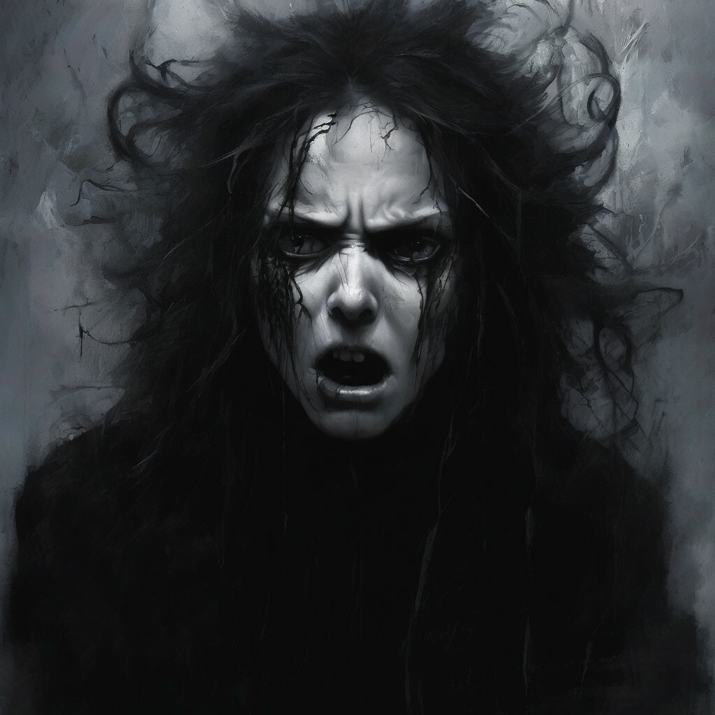 "A life that represents fear, hatred and sadness, the embodiment of ...