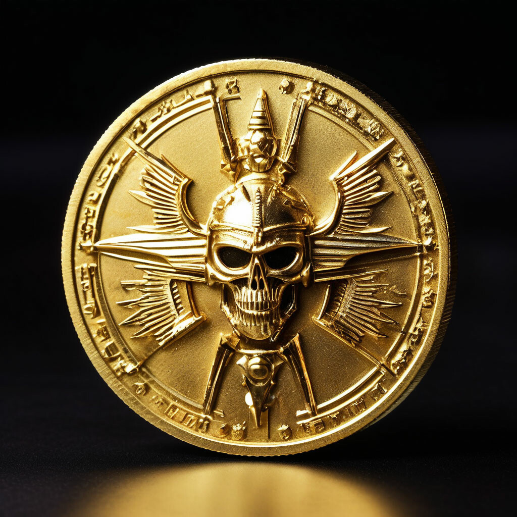 "Imperatorum, new coin of the Imperium, Warhammer 40,000, Emperor ...