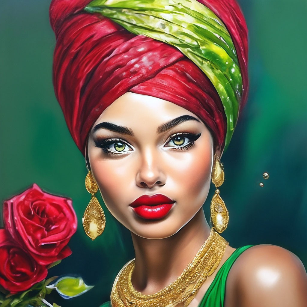 "Photorealism, luxury, beautiful girl Beauty queen with big eyes, in a ...