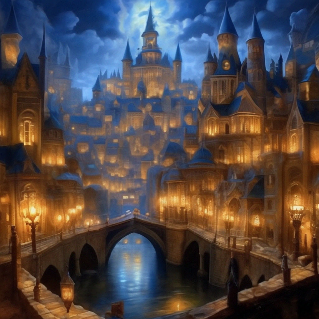 "Fabulous surrealism Konstantin Batrak art fantasy medieval city ...