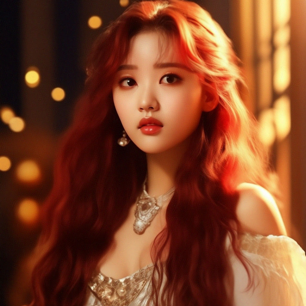 "Yuqi from G-IDLE idle as a princess, Yuqi princess👸👑, anime style ...