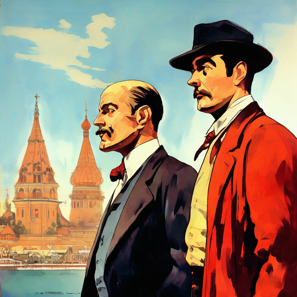 "A conversation between H.G. Wells and the leader of the world ...