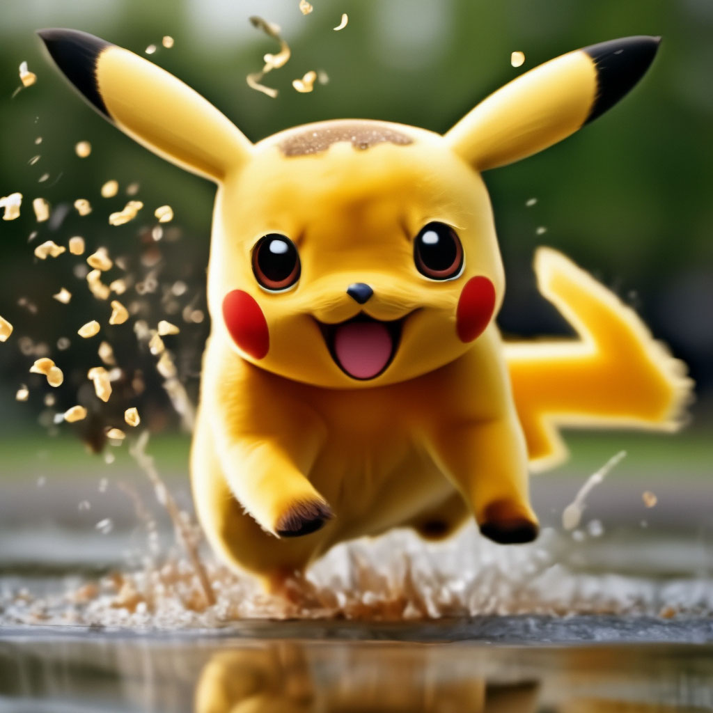 "Pica chu Pokemon" — image created in Shedevrum