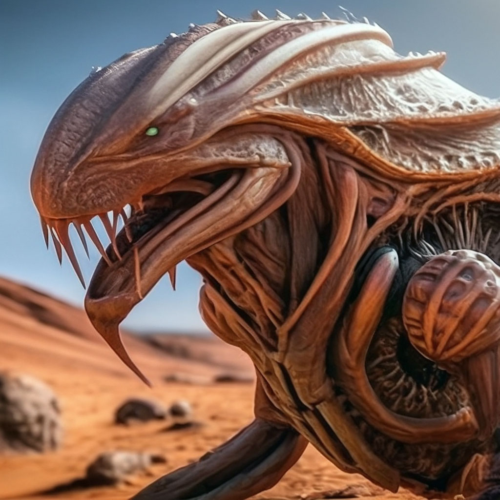 "A fantastic creature From the planet Mars real, fantastic ...