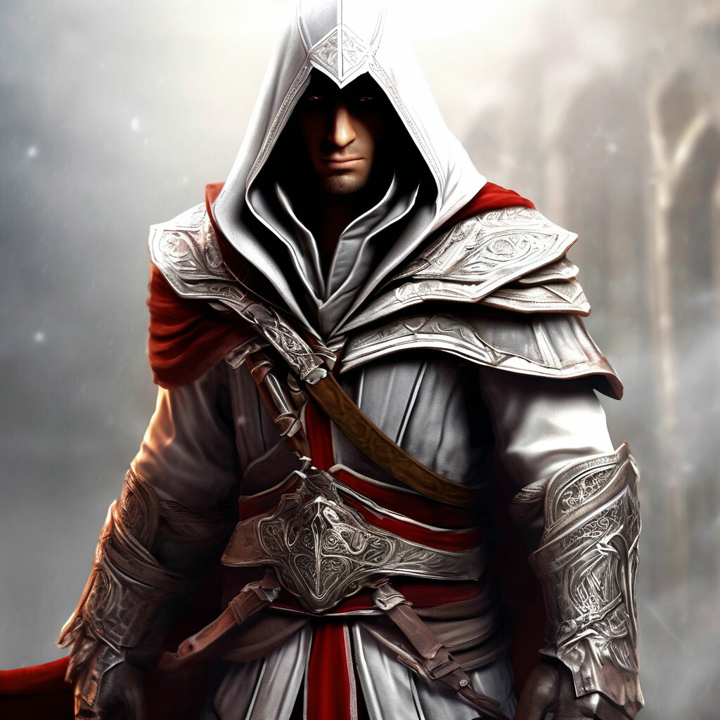 «Эцио аудиторе из игры assassin's creed 2» — картинка создана в Шедевруме