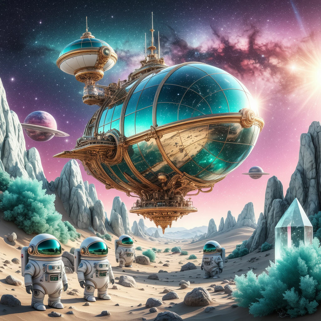 «🐳 soft sunlight through cosmic …» — картинка создана в Шедевруме