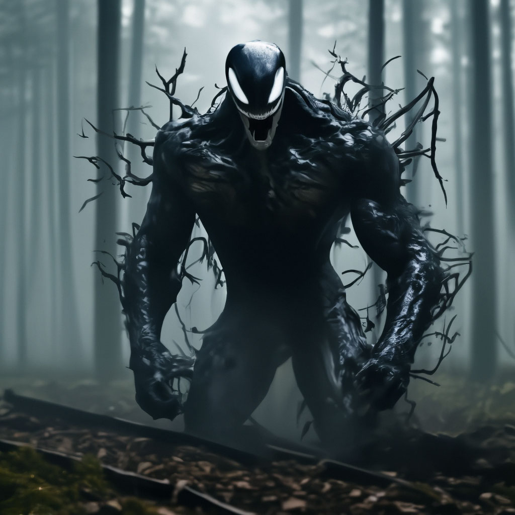 "Forest Venom consisting of pieces of trees, remnants of soil, Venom ...