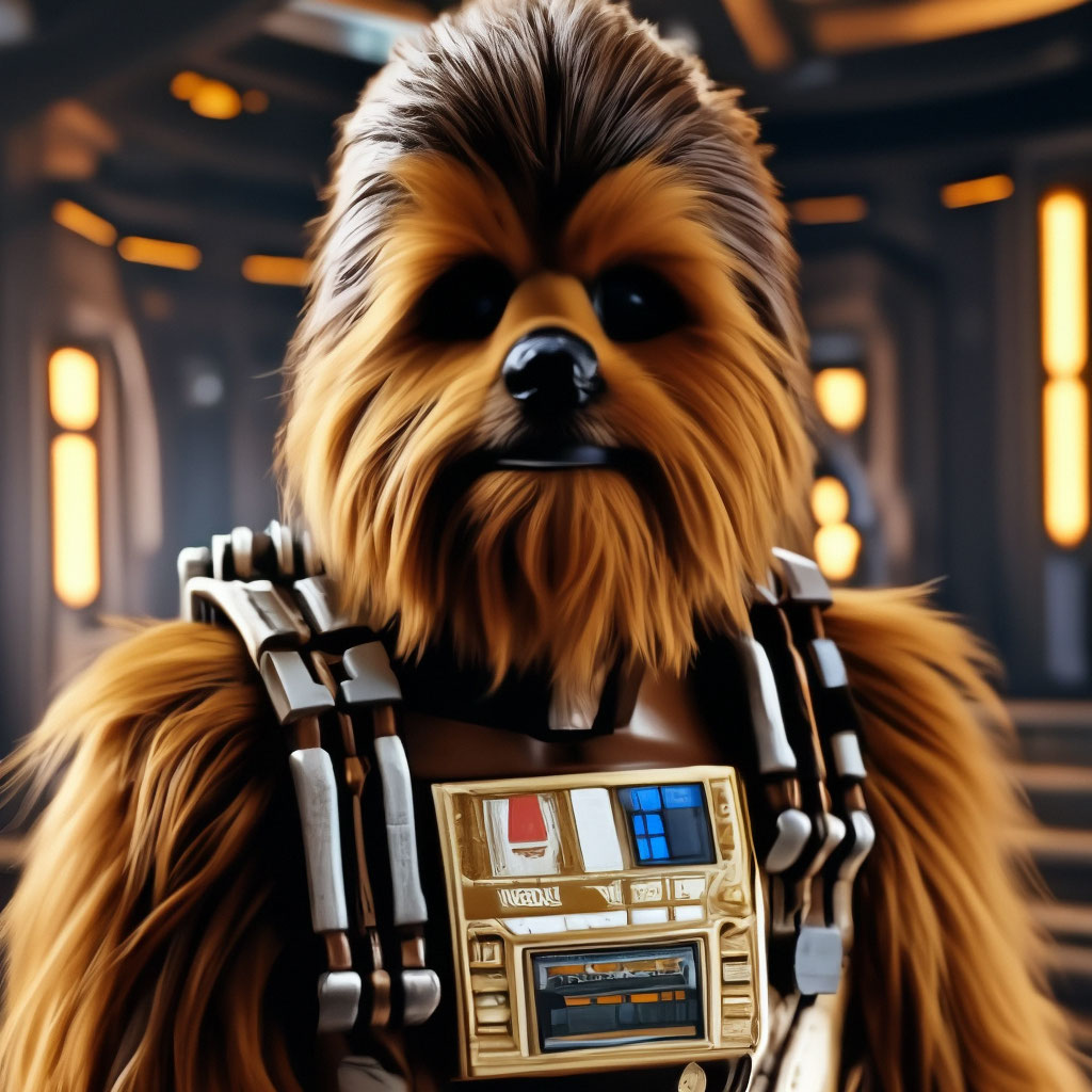 "Star Wars, Dejarik game "vrax" is played by the robot C-3PO and ...