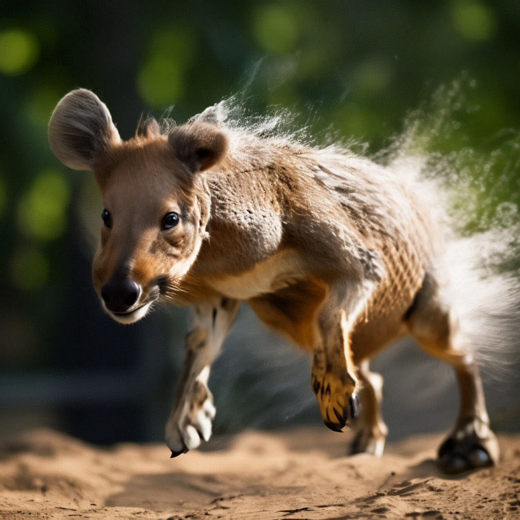 "Natural life forms. Animals are mammals Fauna" — image created in ...