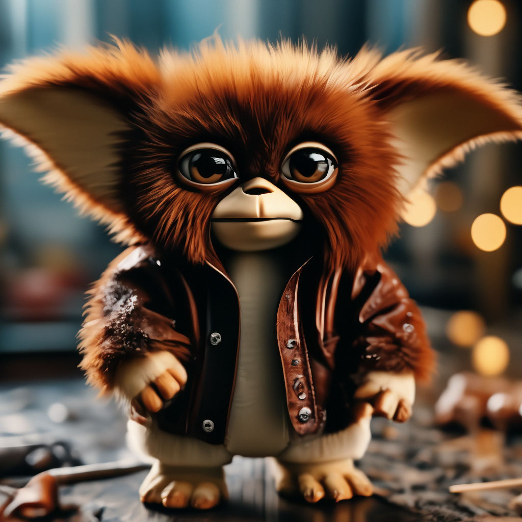 "Gizmo" — image created in Shedevrum