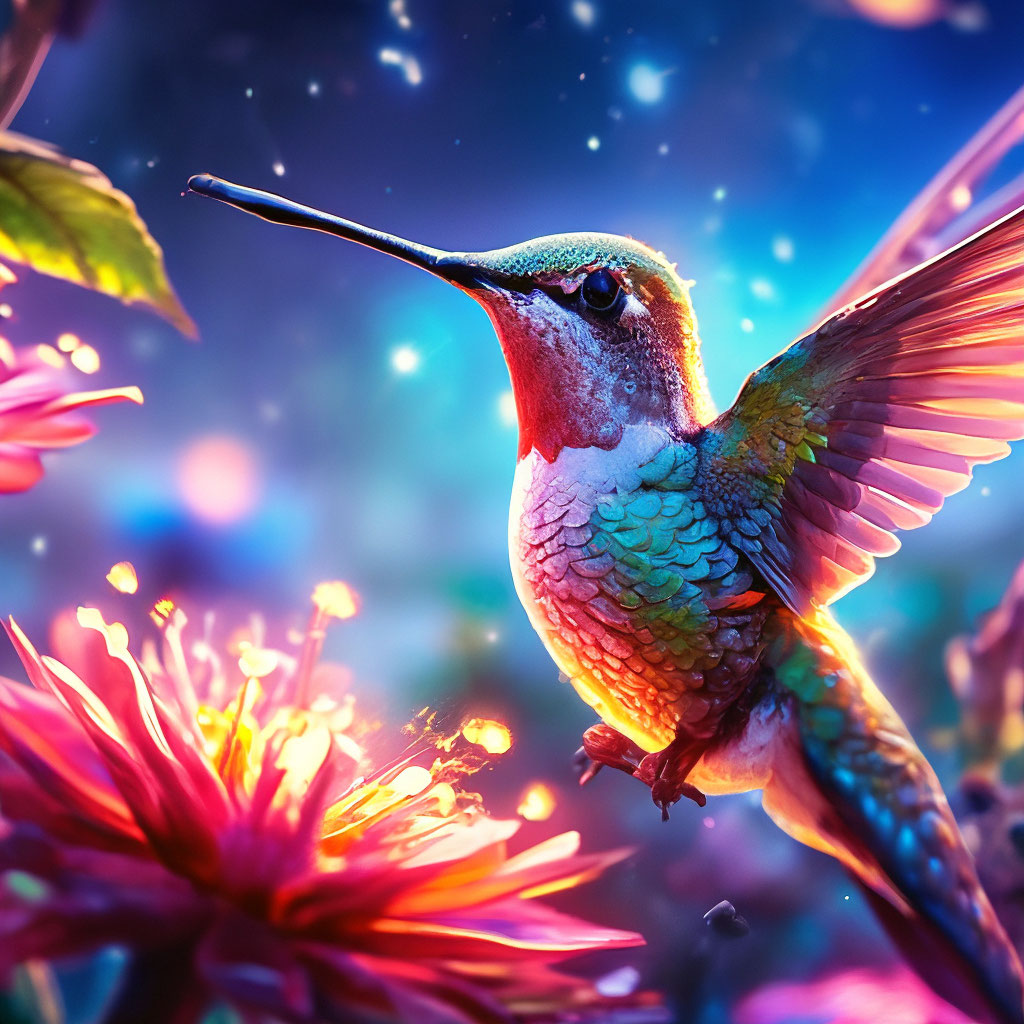 "Hummingbirds in a magical garden macro photography is epic,fabulous ...