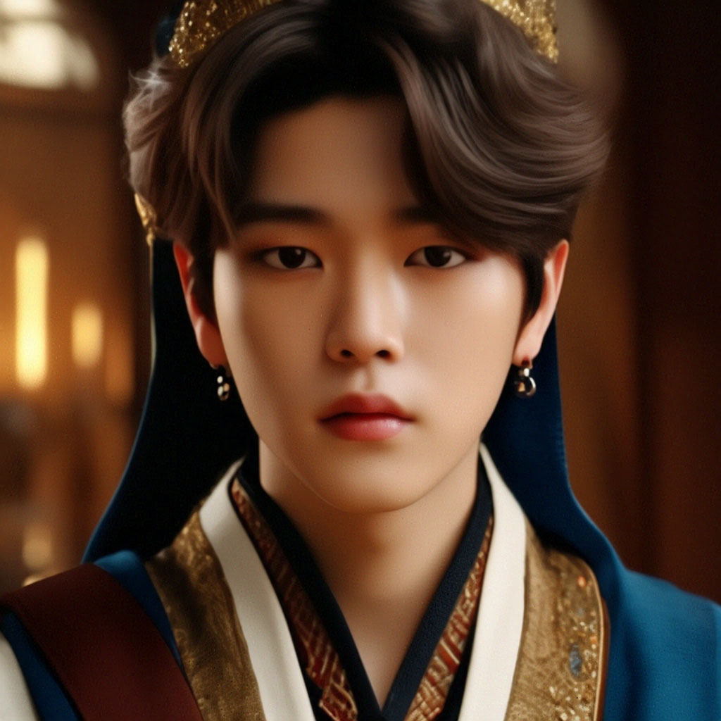 "Seungmin Stray Kids as Sultan realistic photo, hyper detail, high ...